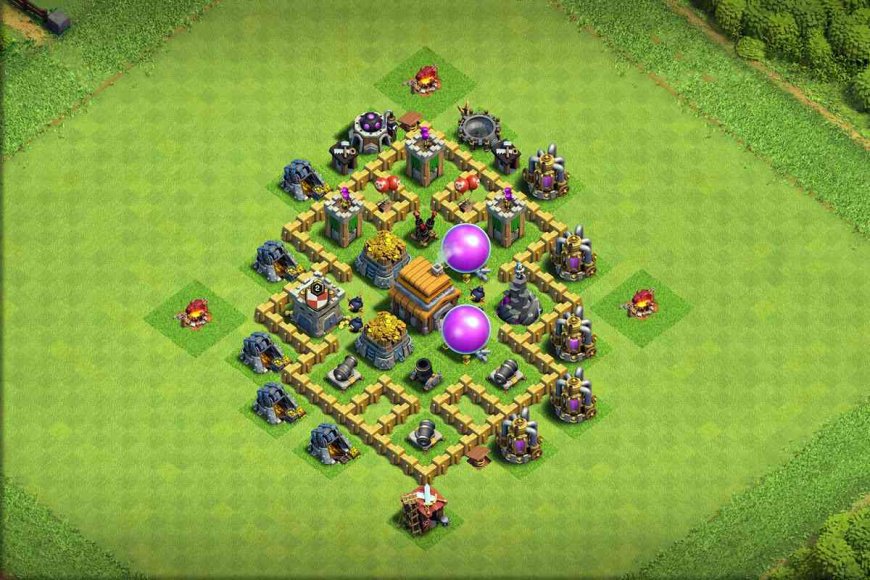 Top 20 Town Hall 5 Layouts | TH5 Base | Clash of Clans 2023 - Town Hall ...