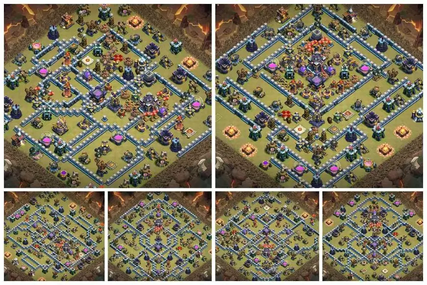 Top 10 Pro TH15 Bases with Link | Clash of Clans Town Hall 15 Base ...