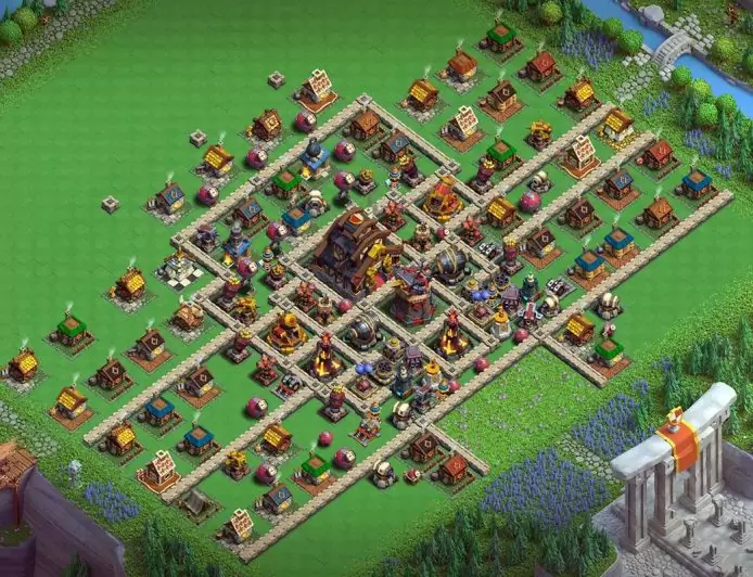Capital Hall 9 Layouts with Link Updated 2024 (Top 10 ) - Town Hall Base Link, Capital Layouts