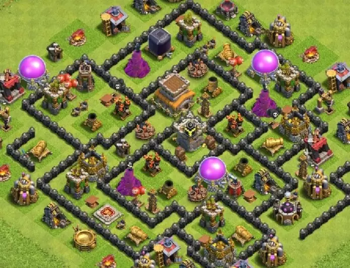 Top 10 Town Hall 8 Layouts | TH8 Base | Clash of Clans 2024 - 2024