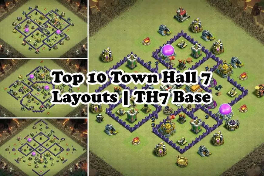 Top 10 Town Hall 7 Layouts | TH7 Bases For Clash of Clans - 2024