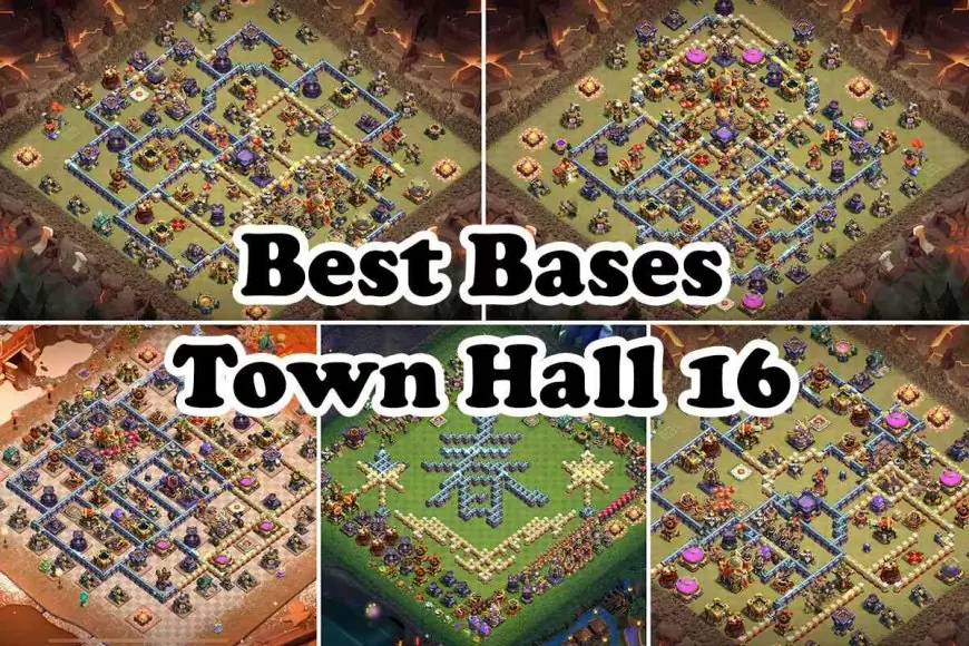 Best Bases For Town Hall 16 - Clash of Clans - ClashCodes